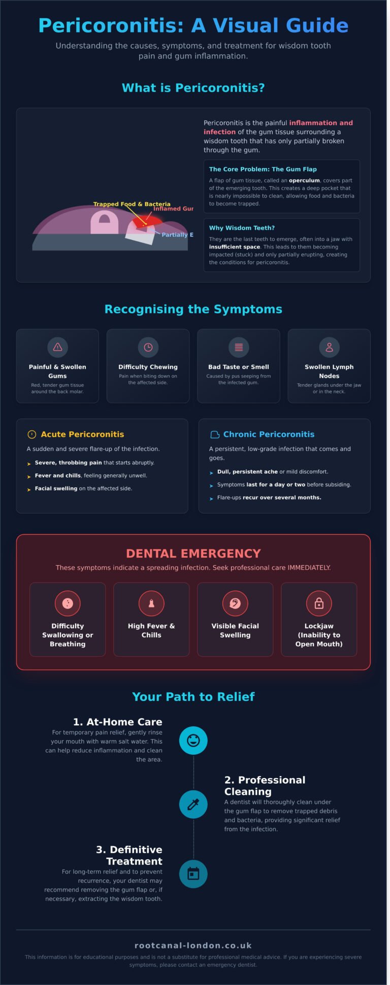 Pericoronitis: Your Guide to Wisdom Tooth Gum Pain, Symptoms, and ...